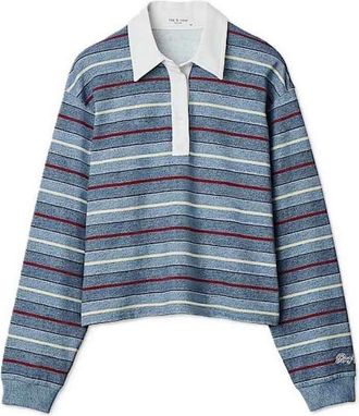 Rag & Bone Pull Col Rond - Bleu Clair