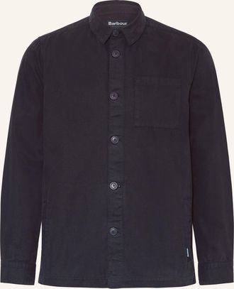 Barbour Overshirt blau