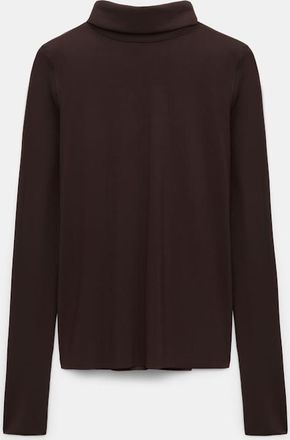 Dorothee Schumacher Longsleeve mit Rollkragen aus leichtem, technischem Jersey