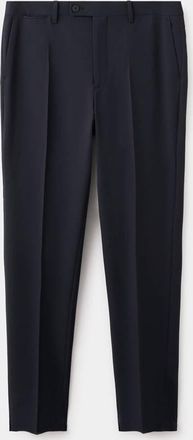 Mango Pantalon costume Tur&iacute;n 100 % laine bleu marine - Homme - 38 - MANGO MAN