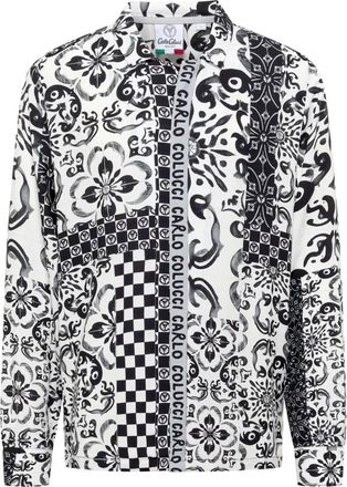 Carlo Colucci Homme, Chemises, Multicolore, Taille: XL Blouses & Chemises