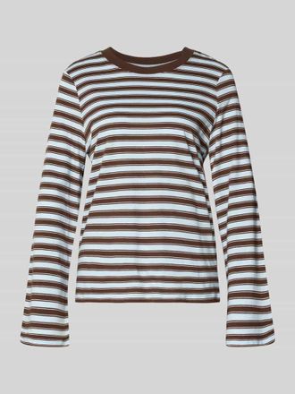 Only Regular Fit Langarmshirt aus reiner Baumwolle Modell LUNA