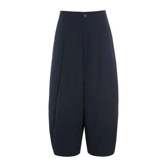 Bitte Kai Rand Popeline Hose Schwarz Stilvolles Set - - Trousers - Damen - Schwarzk - L