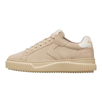 Voile Blanche Femme, Chaussures, Beige, Taille: 38 EU Baskets Lipari en Daim