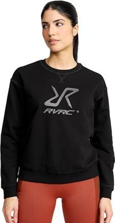 RevolutionRace RVRC Sweatshirt pour Femme, Sweat sans Capuche, Pull Femme, Black, M