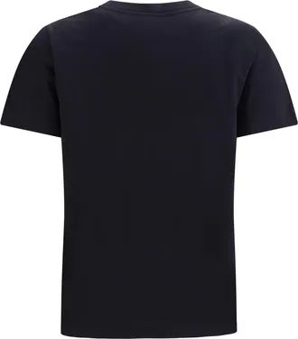 Ganni Mushroom Teddy Graphic T-Shirt - Black