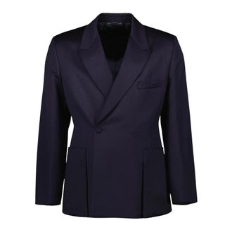 Dior Homme, Vestes, Bleu, Taille: M Veste Bar