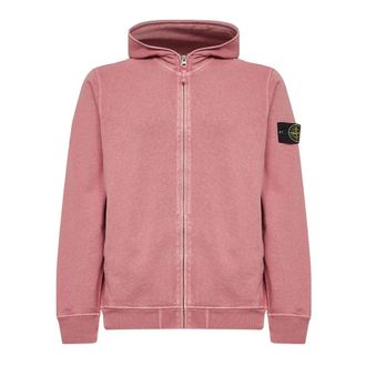 Stone Island Homme, Sweatshirts et sweats &agrave; capuche, Rose, Taille: L Stone Island Sweaters