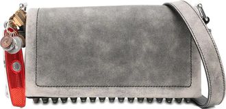 Alexander Wang Schultertasche mit Nieten - Grau