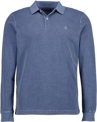 Marc O'Polo Herren Polo-Shirt blau Jersey