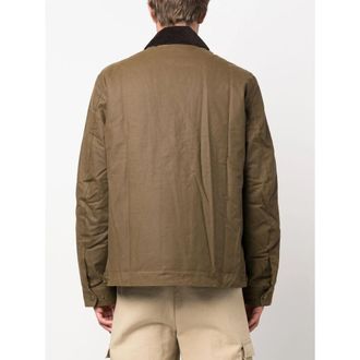 Barbour Waxed Cotton Shirt Jacket - Brown