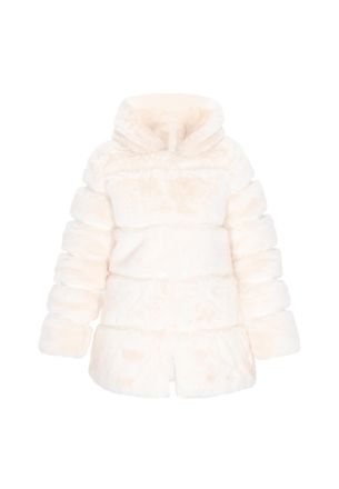 Faina Jacke f&uuml;r Damen - Wollwei&szlig;