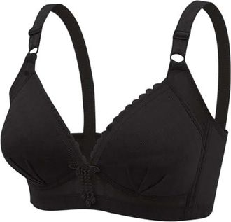 Generic Soutien de fitness pour femme - Bretelles r&eacute;glables - Couverture compl&egrave;te - Soutien-gorge confortable sans armatures - Soutien-gorge sans armatures, N