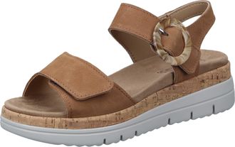 Comfortabel Damen 710207-02 Sandale, Braun, 39 EU Weit