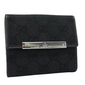 Gucci Portefeuille Bi-fold Vintage Pre-owned - Femme - Pre-owned - Noir - Taille: ONE Size