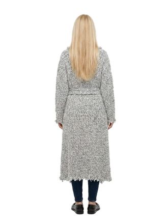Dolce & Gabbana Cashmere-Wool Blend Cardigan - Gray