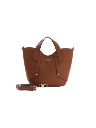Guess Womens Tote Bag Cognac Polyurethane - Tote-Bags
