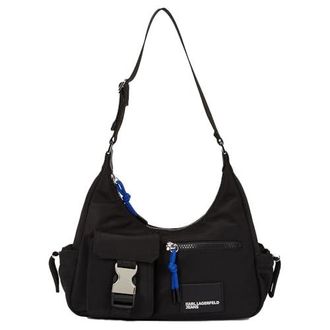 Karl Lagerfeld Karl Lagerfeld Jeans, Femme, Sac À Bandoulière Utility En Nylon, Noir, One size