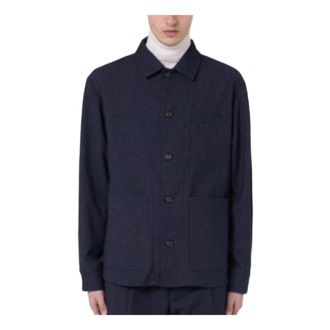 Paolo Pecora Stylische Jacke - - Jackets - Herren - Blau - XL
