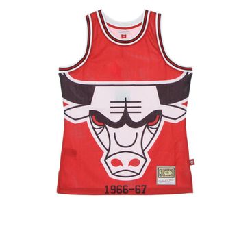 Mitchell & Ness Chicago Bulls Basketball Tank Top - - Sport - Herren - Rot - XL