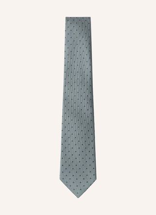Hackett Krawatte Twill Mayfair Dot gruen