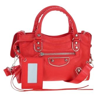 Balenciaga Sac &agrave; main vintage Pre-owned - Femme - Pre-owned - Rouge - Taille: ONE Size