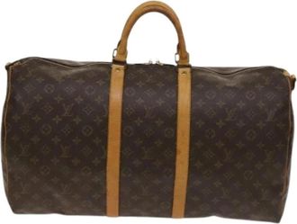 Louis Vuitton unisex, Pre-owned, Brun, Taille: ONE Size Sac Week-end en Toile Pre-owned