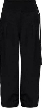 Entire studios Entire Studios, Femme, Pantalons, Noir, Taille: 38 FR Pantalons &agrave; Bandes Lat&eacute;rales