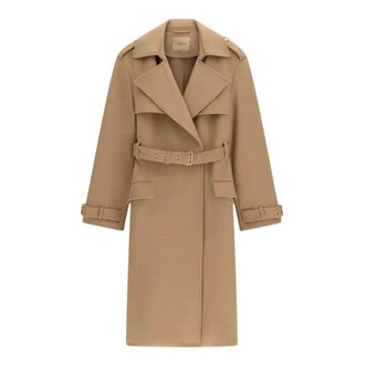 Guess Eve Melton Trench - - Coats - Damen - Beige - M