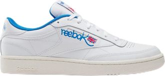 Reebok Unisex Club C 85 Sneaker,Ftwwht Chalk Kinblu,42.5 EU