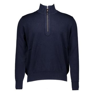 Parajumpers Basic Scoe Half-zip Sweater - - Sweatshirts & Hoodies - Herren - Blau - S