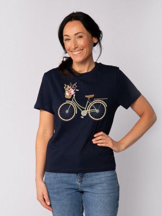 wat? Apparel T-Shirt Damenfahrrad