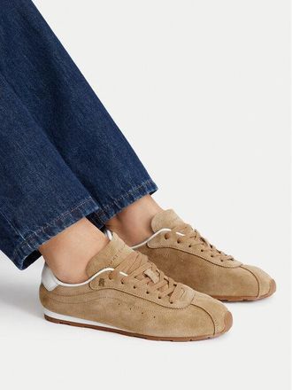Tommy Hilfiger Sneakers Th Bella Low Runner Suede FW0FW09189 Beige
