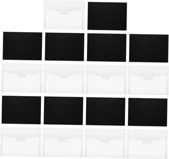 FOMIYES Magnetische Stanzformen Aufbewahrungstaschen aus Weichem Gummimaterial Transparent Rei&szlig;fest Organizer f&uuml;r Scrapbooking und Postkarten