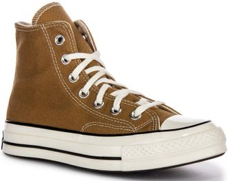 Converse A08616C Herren Chuck 70 Vintage Canvas Hi Lac Sneaker, Hellbraun, 8.5 Women/6.5 Men