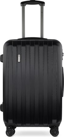 Bugatti Lima Hartschalenkoffer 67x45x27,5 cm, 58,1L, 4-Rollen mit TSA-Schloss, Schwarz