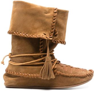 Isabel Marant Isabel Marant Stiefel - Boots Leather Brown - Gr. 37 (EU) - in Braun - f&uuml;r Damen