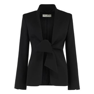 Max Mara Ghiotto Cady Blazer - - Jackets - Damen - Schwarzk - L