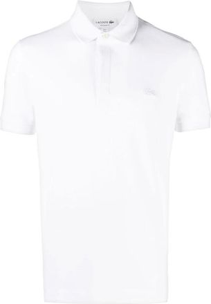 Lacoste Homme, Tops, Blanc, Taille: M Polo Chemises