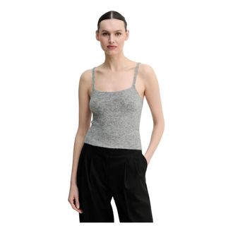 Sams&oslash;e & Sams&oslash;e Sanoura Top - Femme - Tops - Gris - Taille: 36 FR
