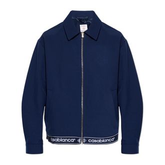 Casablanca Logo Jacke - - Jackets - Damen - Blau - XS