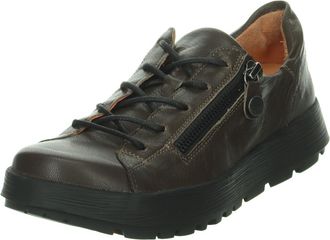 Think Think COMODA Damen chromfrei gegerbte nachhaltige Halbschuhe, Pepper 2000, 40.5 EU