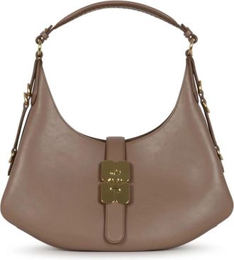 Ganni Femme, Sacs, Brun, Taille: ONE Size Small Kat Bag