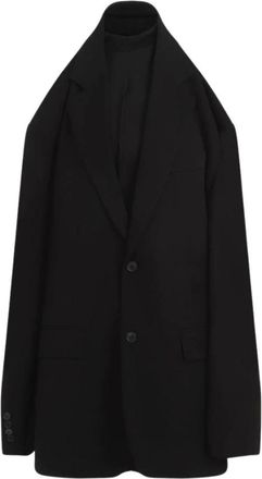 Balenciaga Damen, Jacken, Schwarzk, 2XSGr&ouml;&szlig;e
