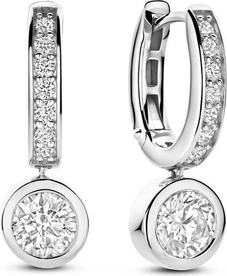 Ti Sento Ohrringe - 925er Sterlingsilber Ohrringe - Gr. unisize - in Silber - für Damen