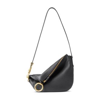 Burberry Kleine Knight Umh&auml;ngetasche aus Kalbsleder - - Bags - Herren - Schwarzk - ONE SIZE