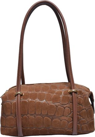Roberta M COGNAC Rindsledertasche