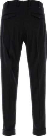 Pantaloni Torino Virgin Wool Blend Trousers - Black