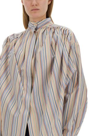 Etro Striped Cotton Shirt - Multicolor