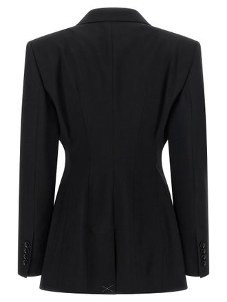 Dolce & Gabbana Virgin Wool Blazer - Black